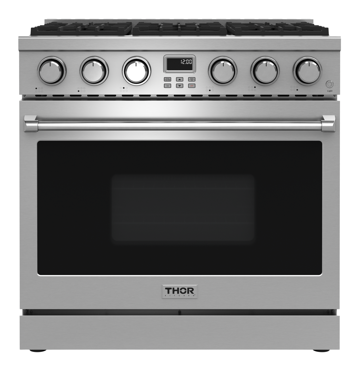 Buy 36 Inch Contemporary Professional Gas Range & Stove (ARG36) | Thor ...