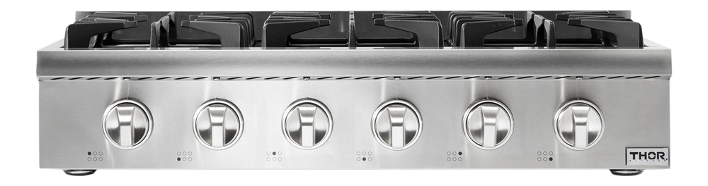 Buy 36-Inch Professional Gas Rangetop/Stovetop (HRT3618U) | THOR Kitchen