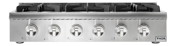 Buy 36-Inch Professional Gas Rangetop/Stovetop (HRT3618U) | THOR Kitchen