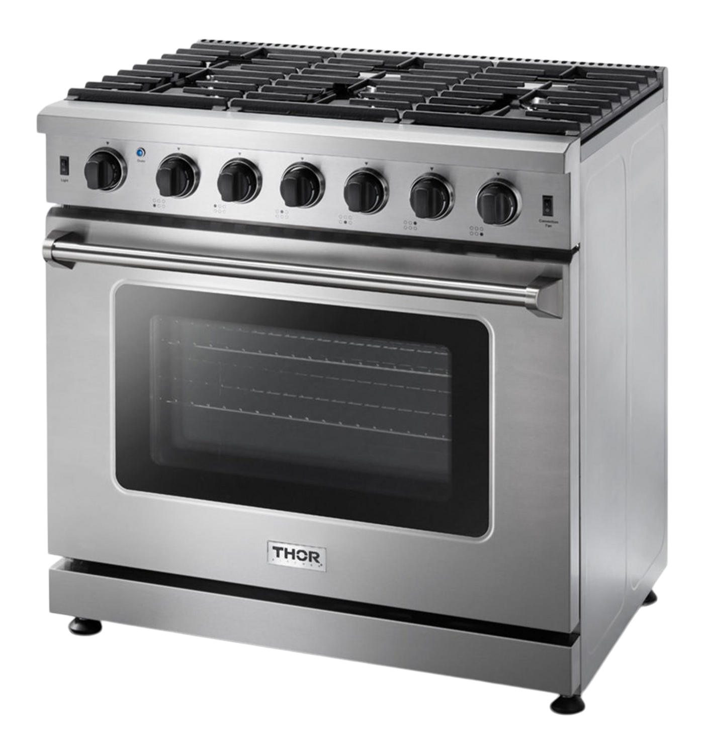 Buy 36 Inch Stainless Steel Freestanding Gas Range & Stove (LRG3601U ...