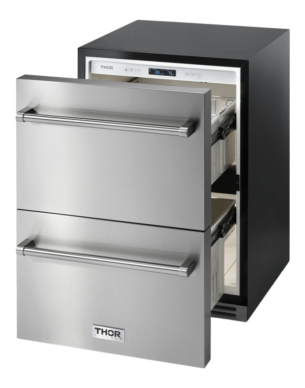 Buy 24 Inch Indoor Outdoor Biult In Refrigerator Drawer (TRF24U) | THOR ...